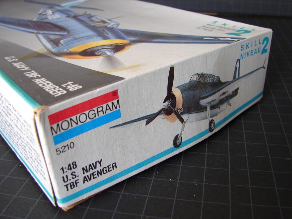 1991 ~ Monogram ~ U.S. Navy TBF AVENGER Torpedo Bomber ~ Complete | eBay