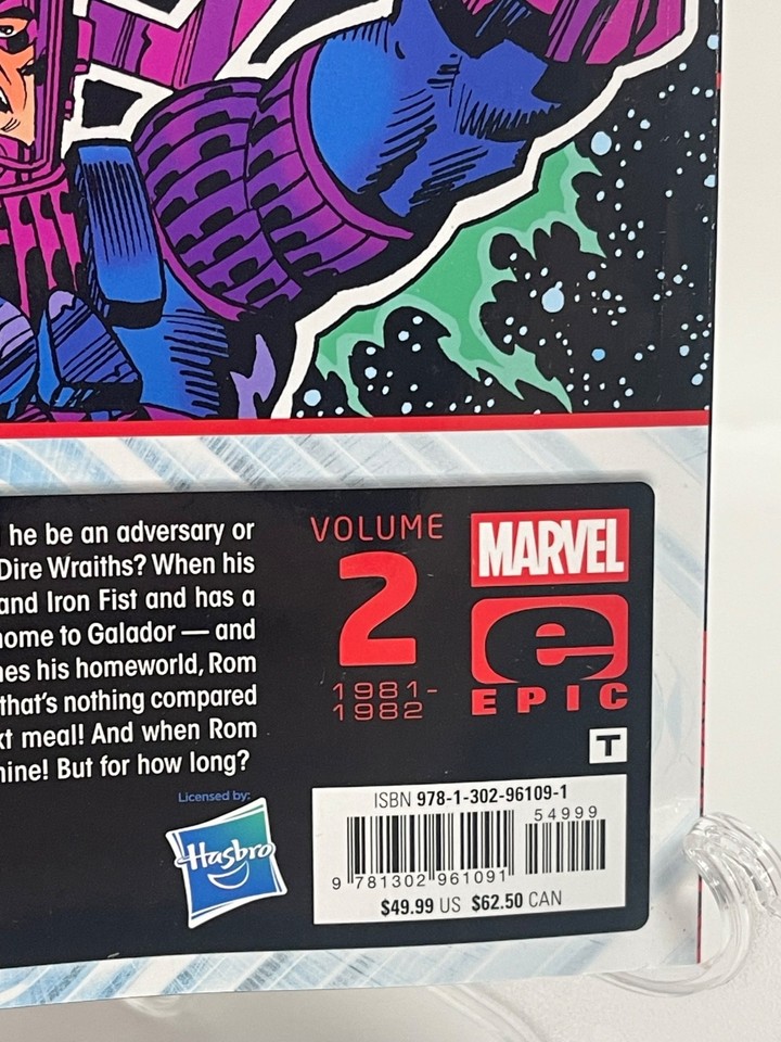 ROM Epic Collection Original Marvel Years Vol 2 Marvel Comics TPB ...
