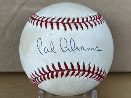Cal Abrams Autographed NL Official Baseball Signed | eBay