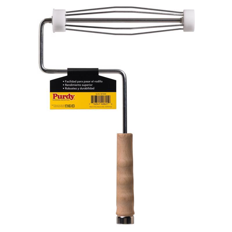 5-Wire Ring Kage Roller Frame, 9 in L Roller, Grained Polypropylene ...