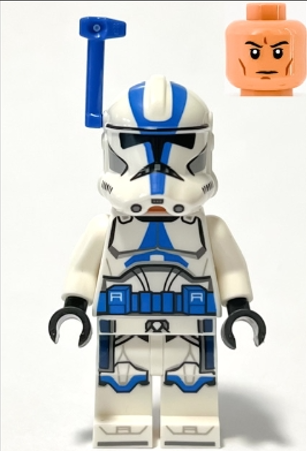 Lego Star Wars Clone Trooper Officer, 501st Legion (Phase 2) 75345 ...