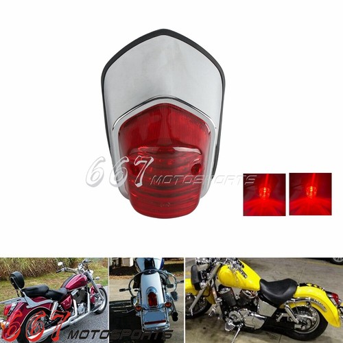 Tombstone Brake Tail Light Running Light For Yamaha V-Star Honda ...