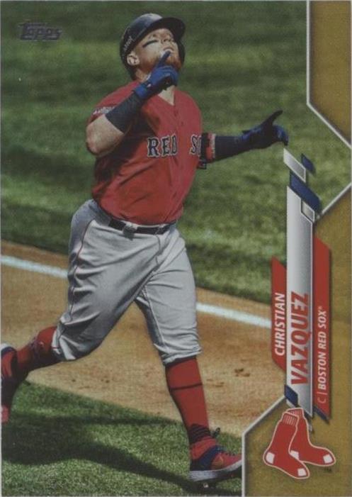 2020 Topps - Christian Vazquez #63 Gold Foil for sale online | eBay