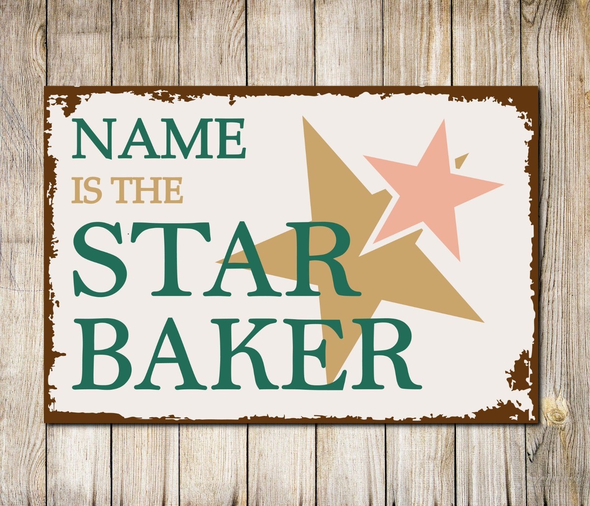 Star Baker Logo Bakery Logo Maker | Create Your Own Bakery Logo