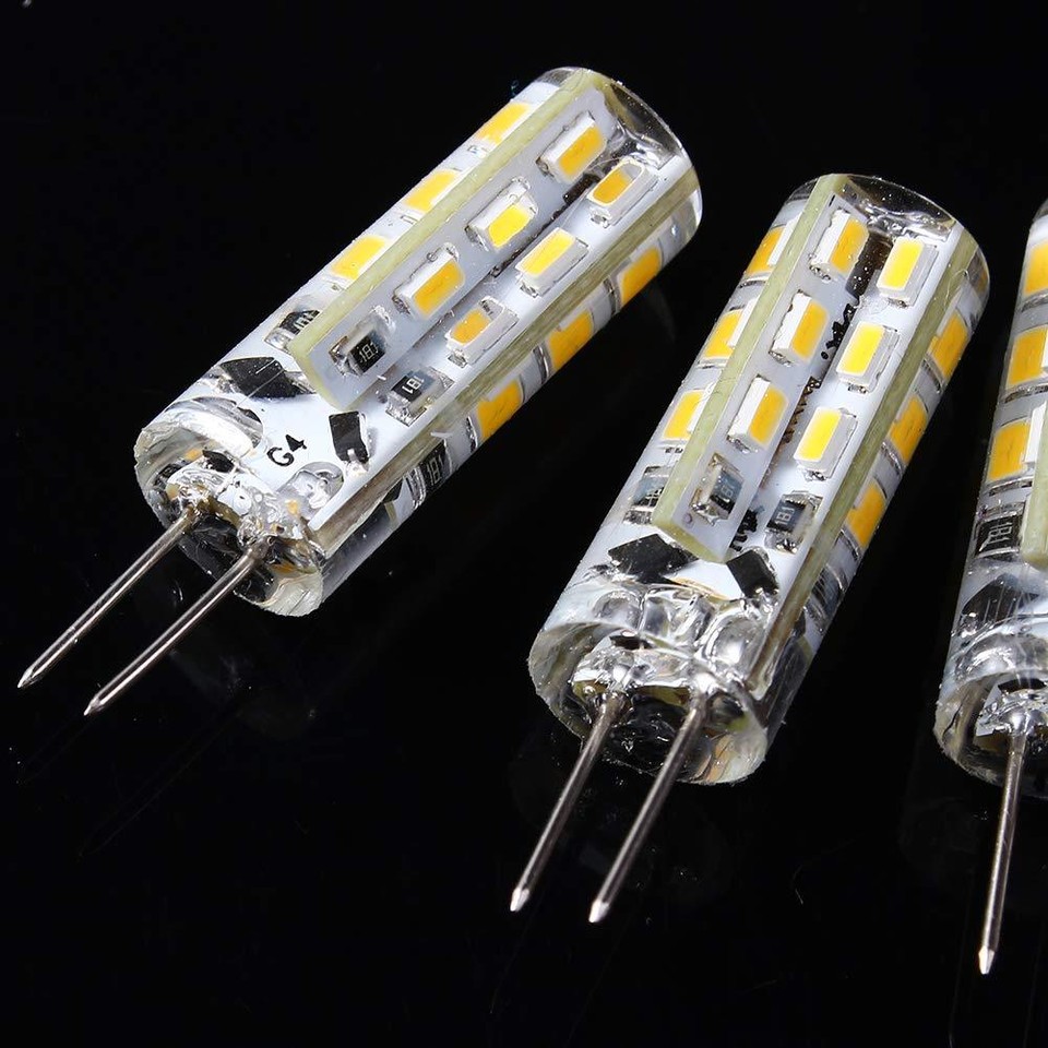 G4 LED 2 PIN Capsule Warm White Replace Halogen Bulbs AC 110V-220V 3W ...