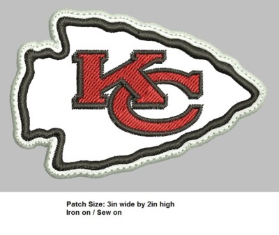 KANSAS CITY, KC, NFL, GREAT EMBROIDERED PATCH, FAST SHIP, USA SELLER | eBay