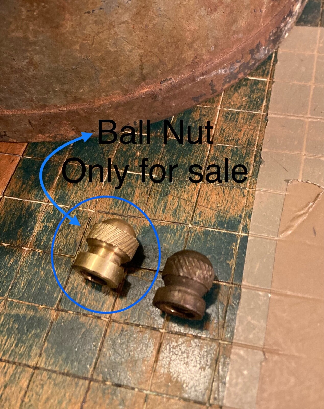 AGM lantern BALL NUT 1/4-32 NUT ONLY (not lantern) for older AGM ...