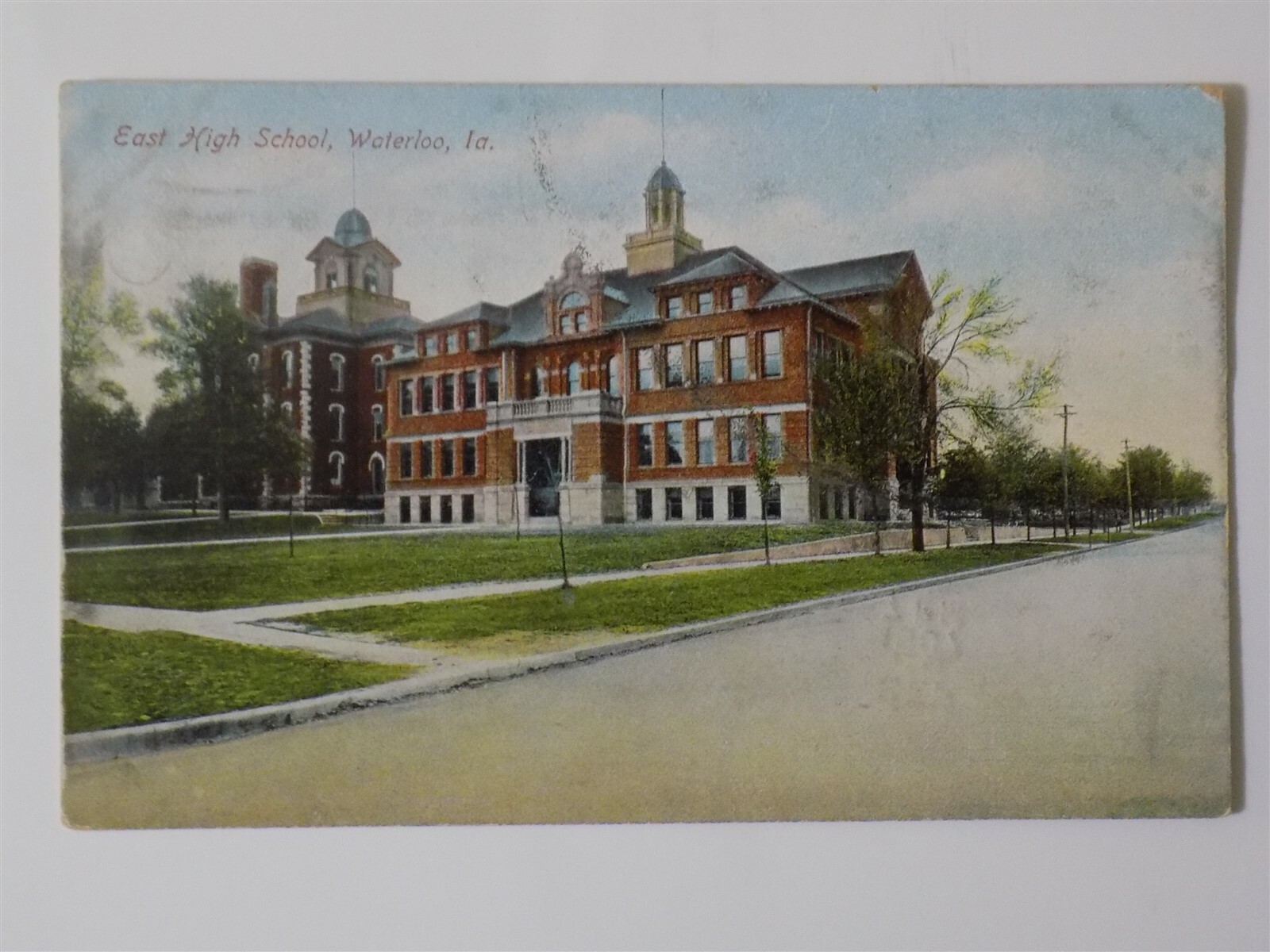 Waterloo, Iowa IA ~ East High School 1907 | eBay