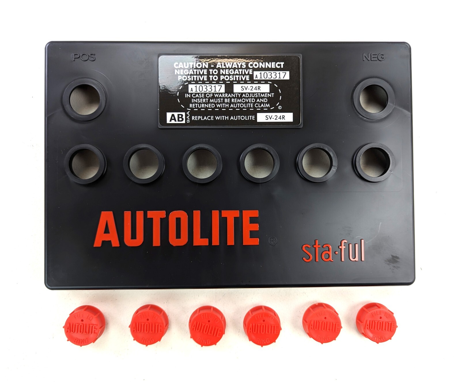 Mustang Battery Cover Autolite 1964 1965 1966 1967 1968 1969 1970 1971 ...