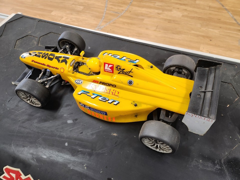 Kyosho 1/8th Scale Nitro Formula 1 F-Ten GP. 1990's | eBay