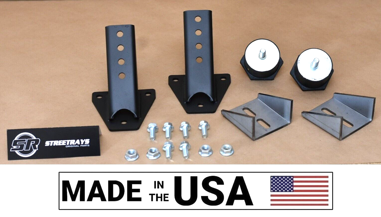 [SR] Chevy SBC BBC 283-502 Universal Biscuit Weld-in Motor Mounts 3 ...