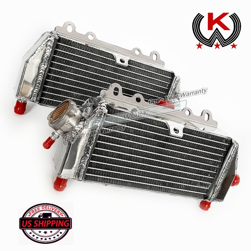 Aluminum Radiator fit Kawasaki 1994-2005 KX125 /94-04 KX250 KX 125/250 ...