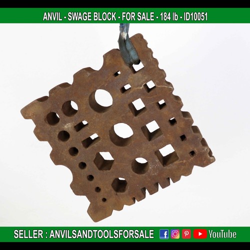 ANVIL - SWAGE BLOCK - 184 lb - ID10051 | eBay