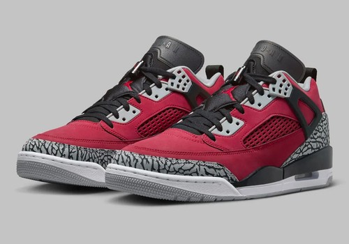 Nike Air Jordan Spizike Low Toro Gym Red Black Grey FQ1759-600 Men's ...