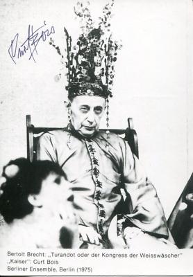 Curt Bois Autograph Silent Movie Actor In Casablanca Signed Photo | eBay