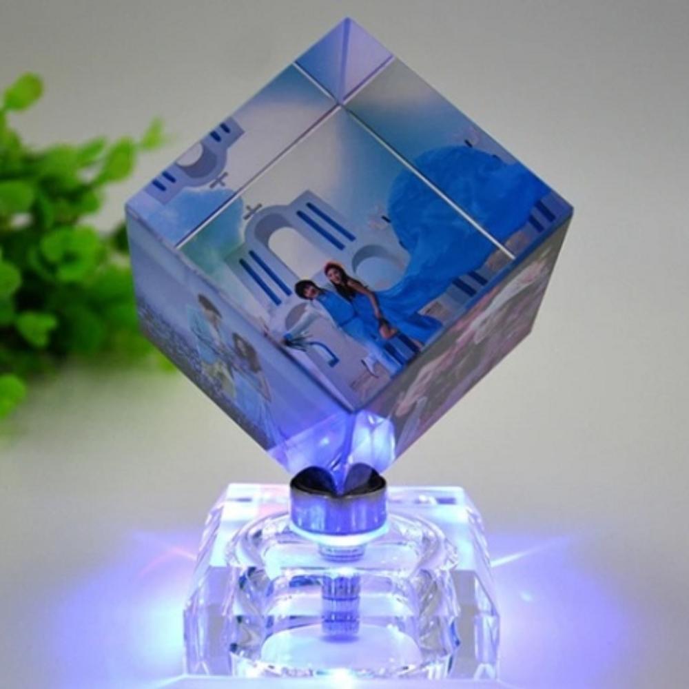 Custom Crystal Photo Frame Puzzle Cube - AU Stock | eBay
