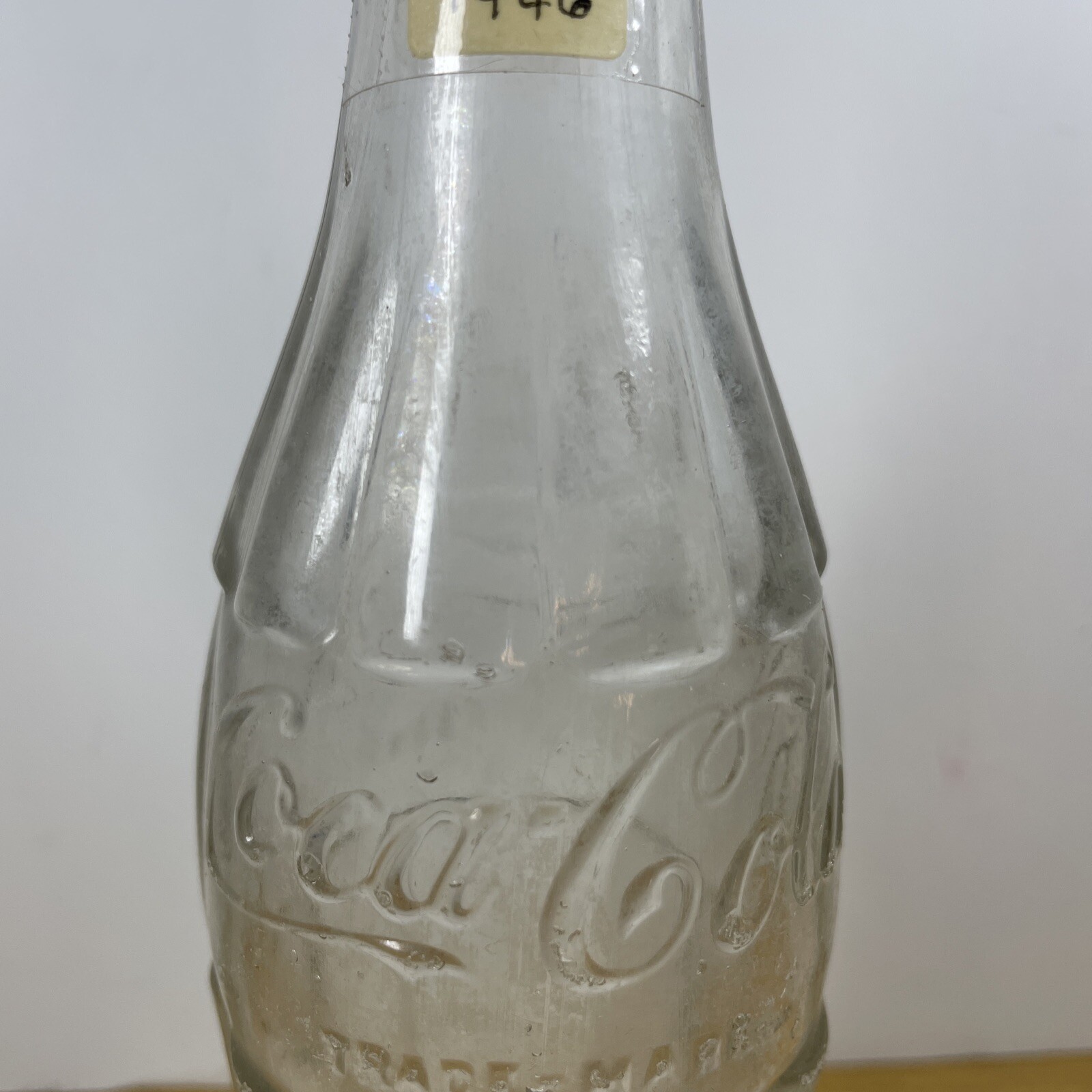 Vintage Coca Cola World War II Clear 1946 Trade Mark Bottle #22 | eBay