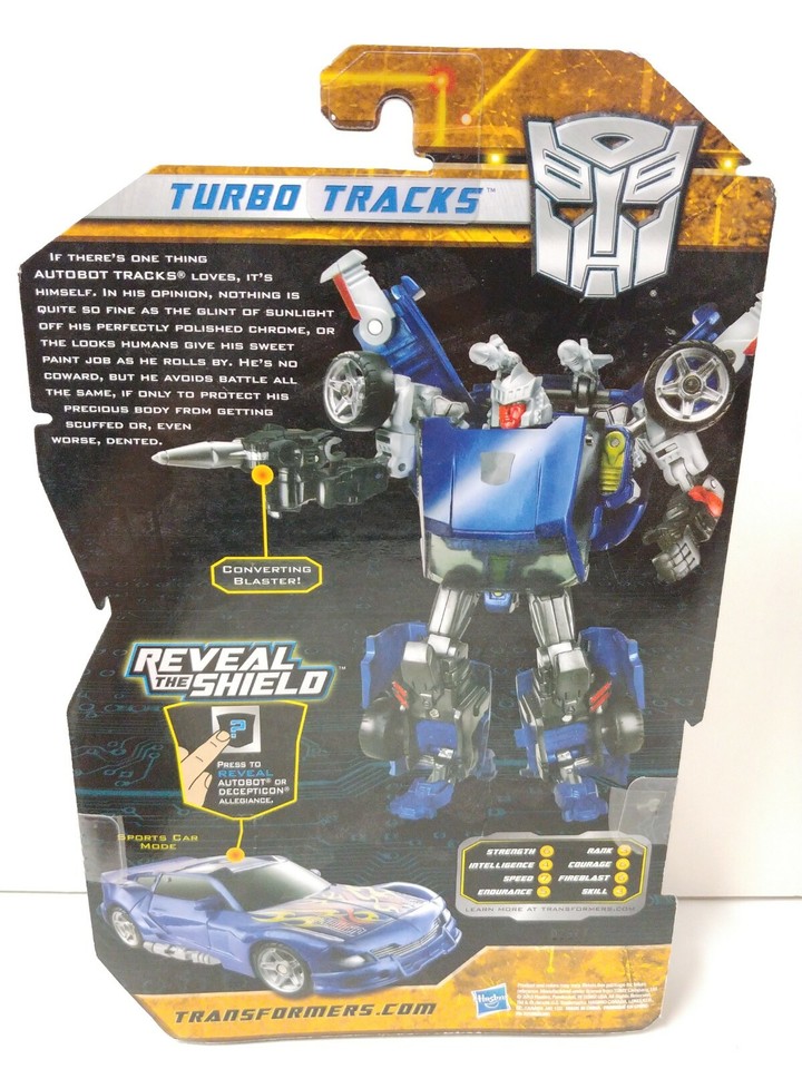 Transformers Turbo Tracks Reveal the Shield Deluxe Class New Hasbro | eBay