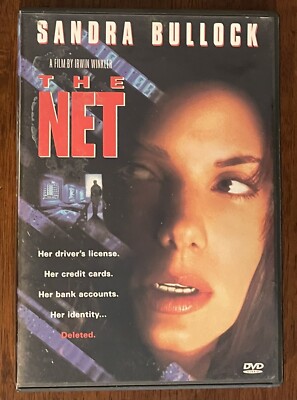 The Net (DVD, 1997, Keep Case Closed Caption Multiple Languages ...