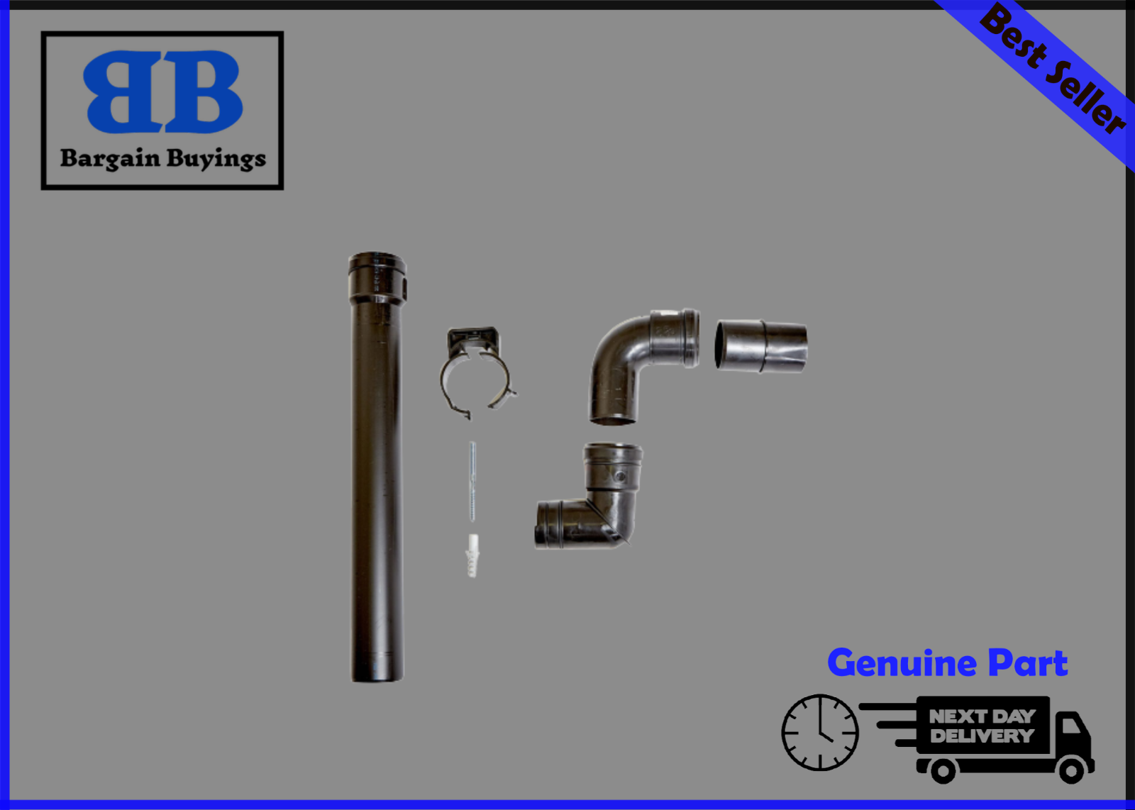 New, Boxed Ideal High Level Flue Outlet Kit 208178 Vogue/Logic ...