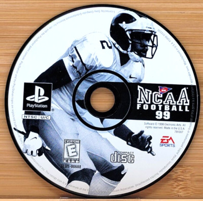 NCAA FOOTBALL 99 PS1 GAME DISC ONLY PLAYSTATION SONY EA SPORTS | eBay