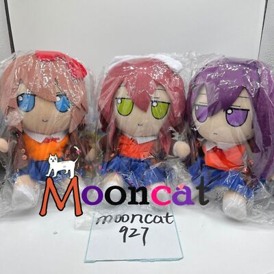Doki Doki Literature Club! Sayori Monika Yuri Fumo Fumo Plush Doll Toy ...