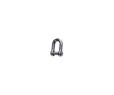 Stainless Steel D-Shackles Heavy Duty 4mm guage flat head pin (10 Pack ...