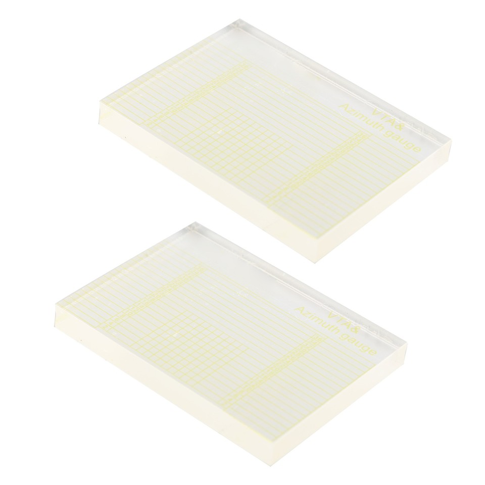 2pcs VTA Azimuth Gauge High Definition Clear High Accuracy VTA Azimuth ...