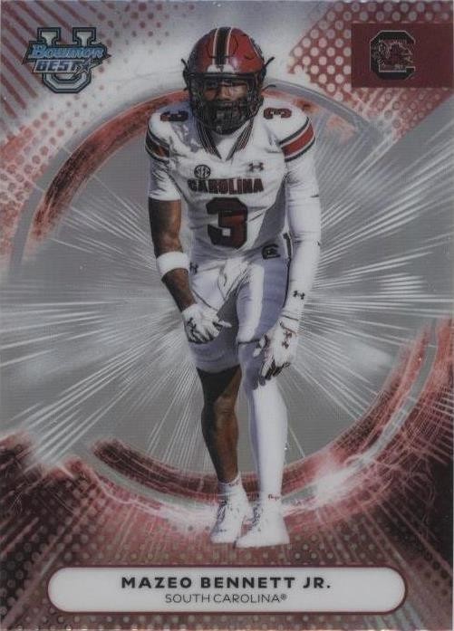 2025 Bowman's Best University - Mazeo Bennett Jr. #43 Refractor (RC ...