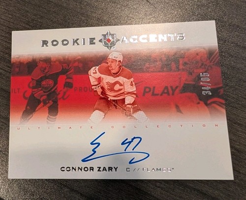 Connor Zary 24-25 Ultimate Rookie Accents Auto /65 | eBay