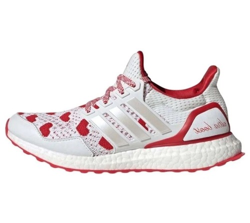 Women’s Adidas Ultra Boost 1.0 Valentine’s Day Hearts White Red JR5845 ...