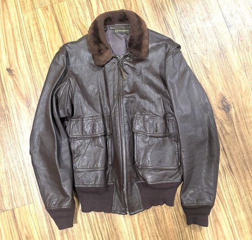 L.W. Foster US Navy G-1 Flight Jacket Size 42 MIL-J-7823 WW2 Original ...