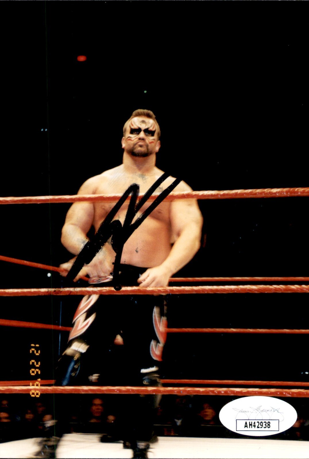 Road Warrior Animal Signed WWF 4x6 Photo #4 JSA COA WWE Legion Of Doom ...