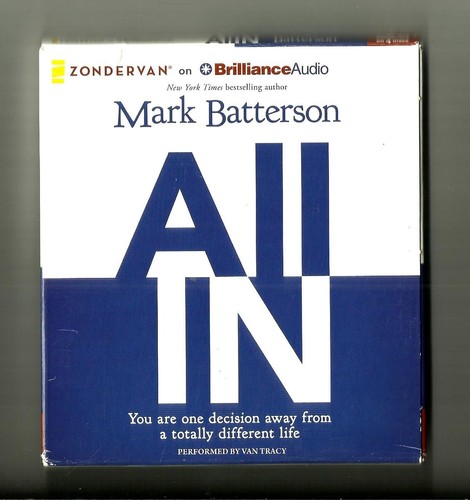 MARK BATTERSON All In (2013, 4 CD) One Decision Away: Christianity | eBay
