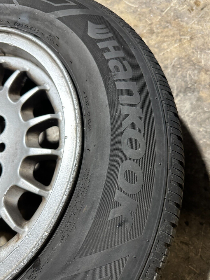 BMW E28 528e 524td 528I 533I 535I 14'' Rim Wheel Light Alloy Set OEM ...