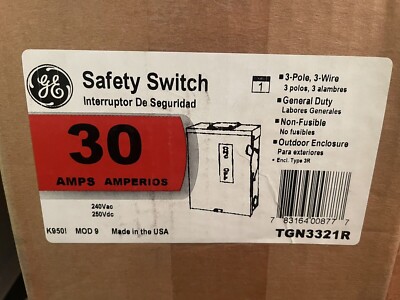 30 Amps & Under - Non-Fusible 30A