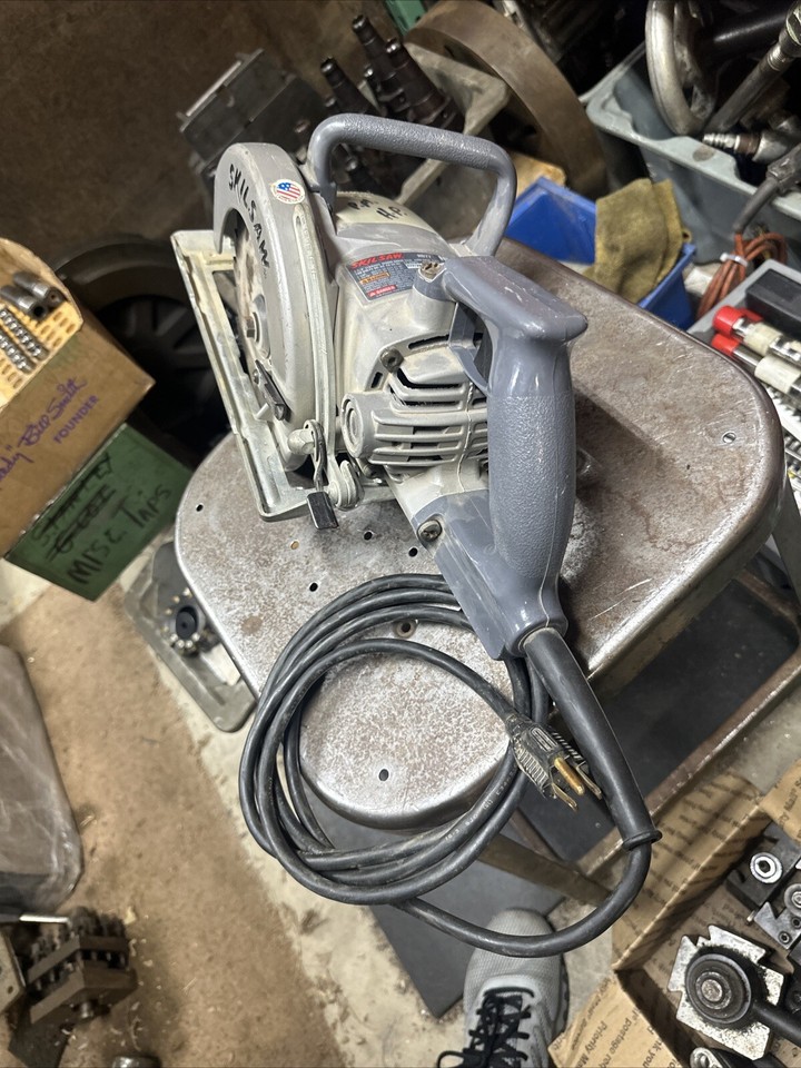 SkilSaw HD77 Heavy Duty Worm Drive 13 Amp 7-1/4" Circular Saw Made In ...