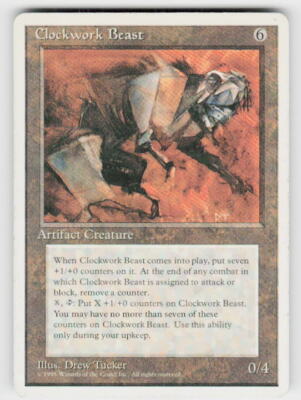 Fourth Edition Clockwork Beast | eBay