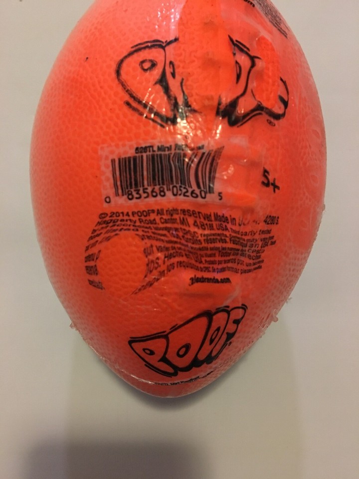 POOF Pro Mini Foam Football-BRAND NEW-SHIPS N 24 HOURS | eBay