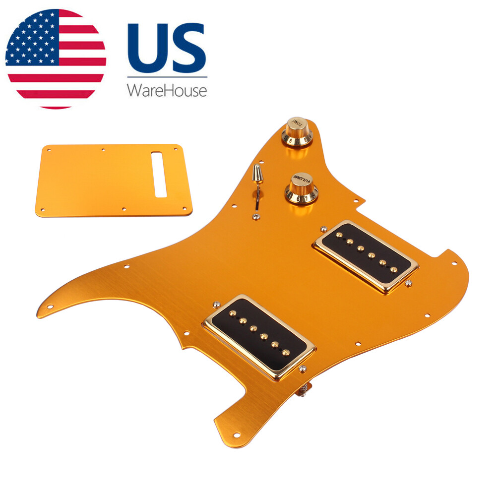 HH Loaded Prewired Pickguard Humbucker Alnico V P90 Pickup Capacitor ...