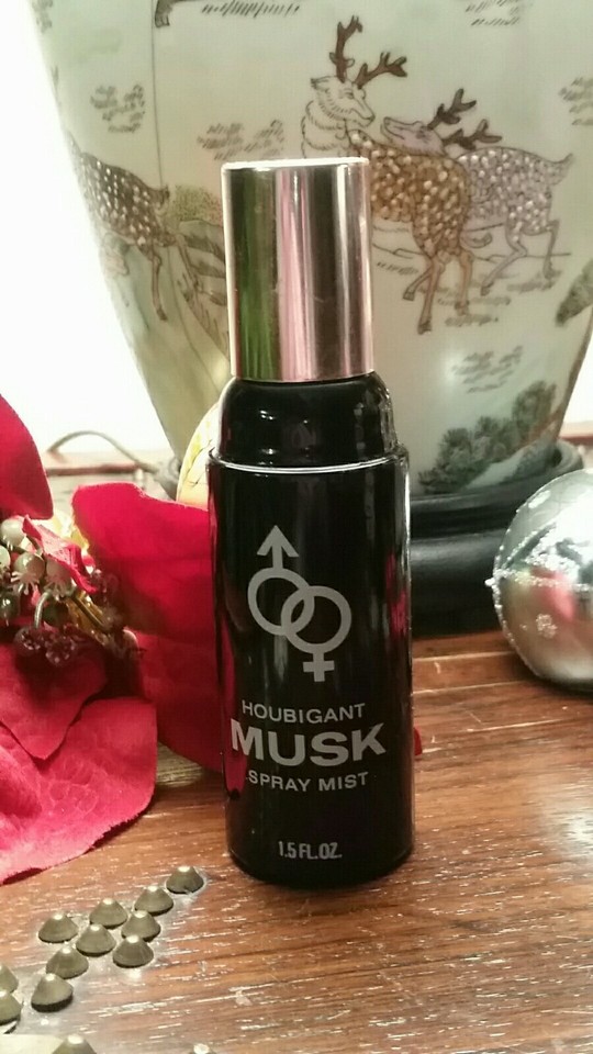 VTG 1970s Houbigant MUSK Spray Mist 1.5 Oz ORIGINAL Alyssa Ashley Div ...