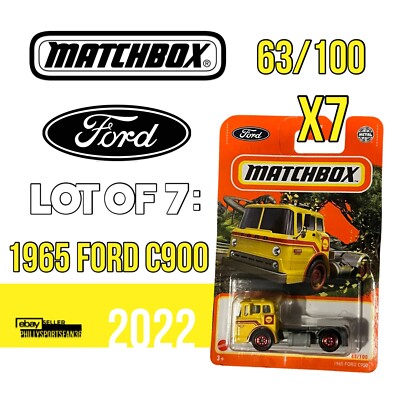 Matchbox #63/100 1965 Ford C900 Shell Gas 63/100 RIG/ Diecast Car | eBay