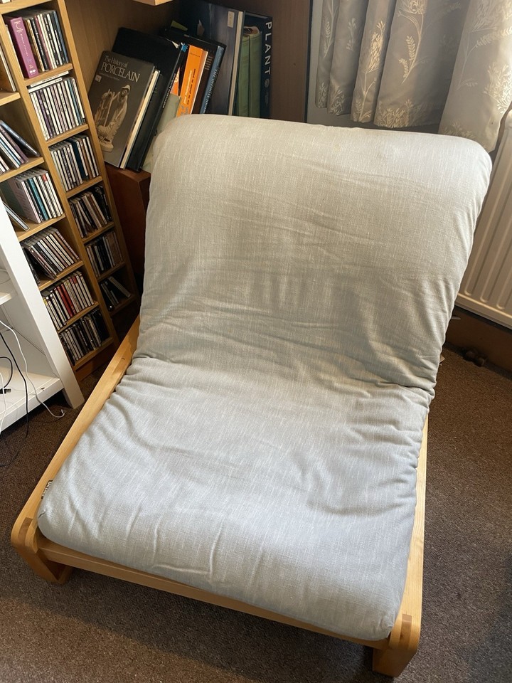 The Futon Company Single Pull Out Bed Arm Chair Very Good Condition ...