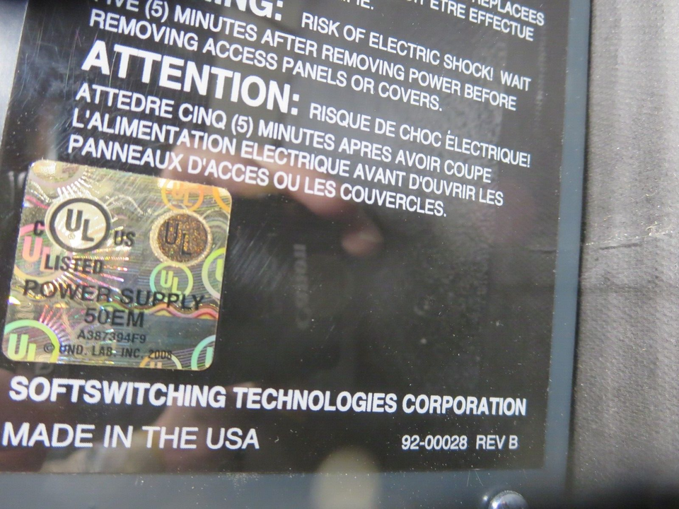 SoftSwitching Technologies DS10050A120V2SH1000C Dynamic Sag Corrector ...