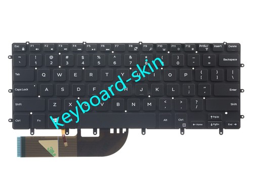 US backlit keyboard for Dell Precision 5510 5520 5530 XPS 15-9550 9560 ...
