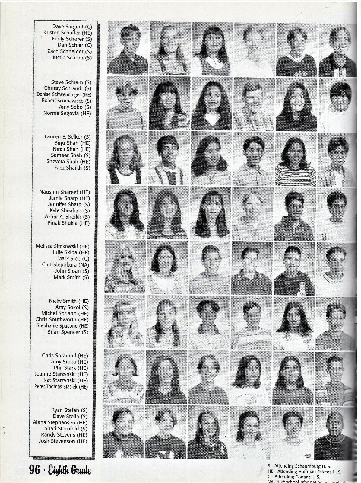 1997 "Escutcheon" - Jane Addams Junior High School Yearbook ...