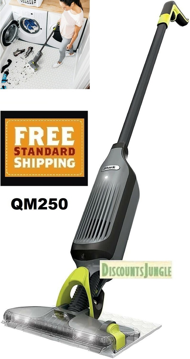 Shark Mop Vac Shark VACMOP Pro Cordless Hard Floor Vacuum Mop - QM250 ...