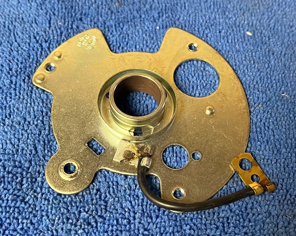 Corvette distributor Plate - 1958-69 - NOS - GM# 1962141 | eBay