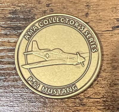 AMA Collector’s Series P-51 Mustang Challenge Coin | eBay