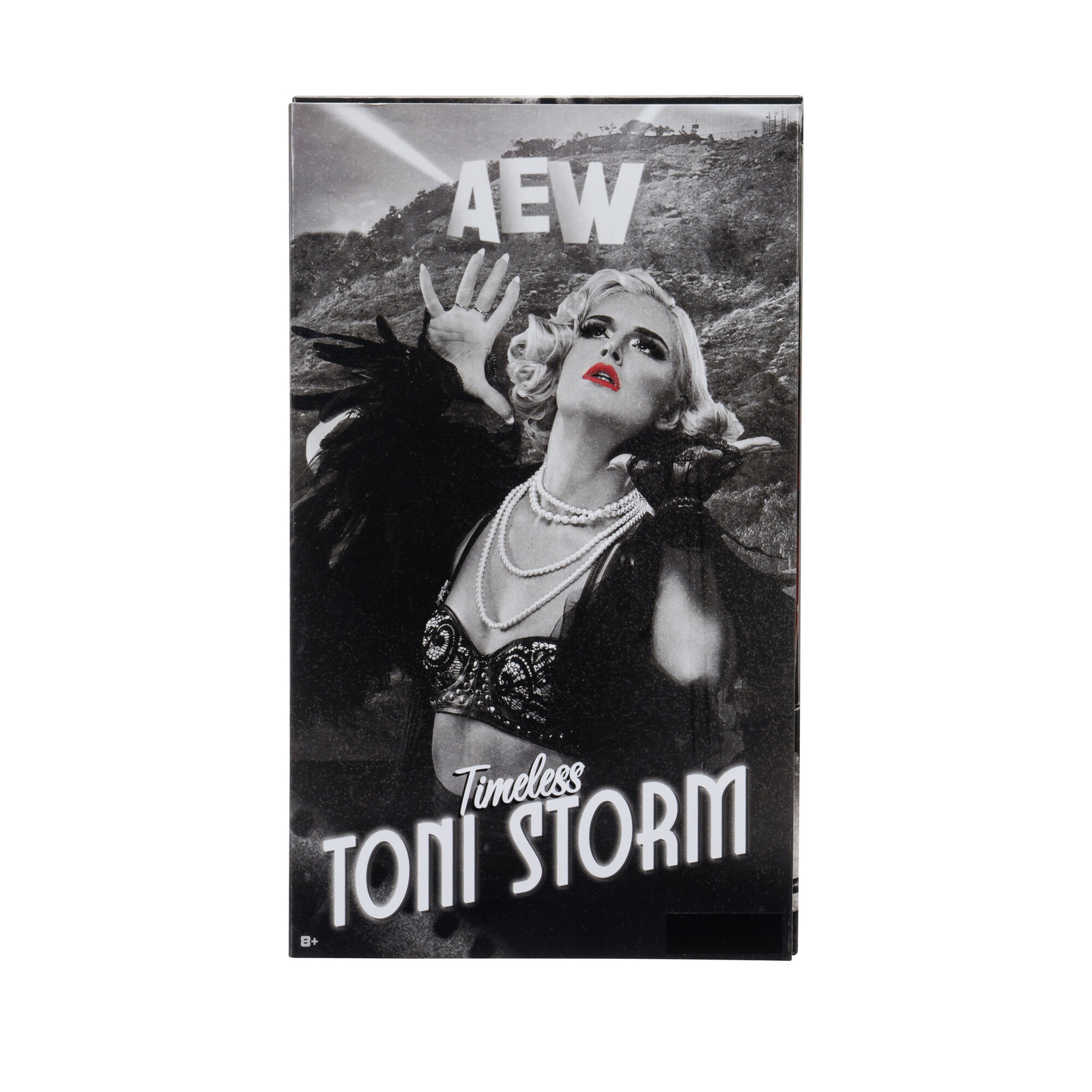 Timeless Toni Storm (Black & White) - AEW Toy Wrestling Figure